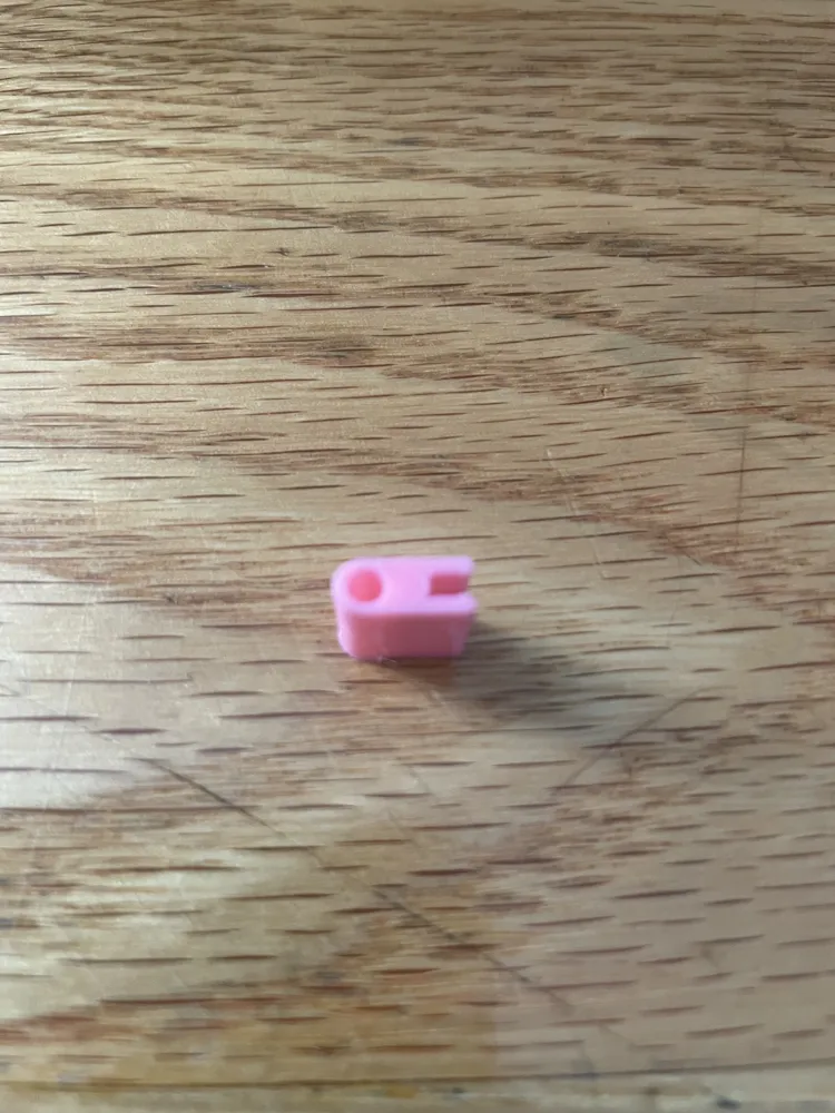 Filament Clip with Hole - Free 3D Print Model - MakerWorld