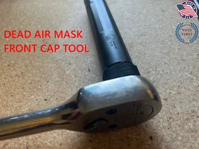 Dead Air Mask P-Series Front Cap Tool DM3000 - Free 3D Print Model ...