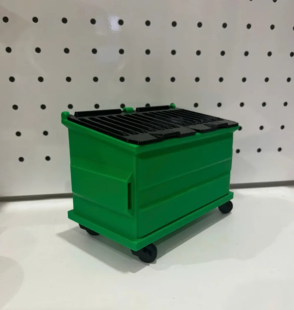 Mini Desktop Dumpster - Free 3D Print Model - MakerWorld