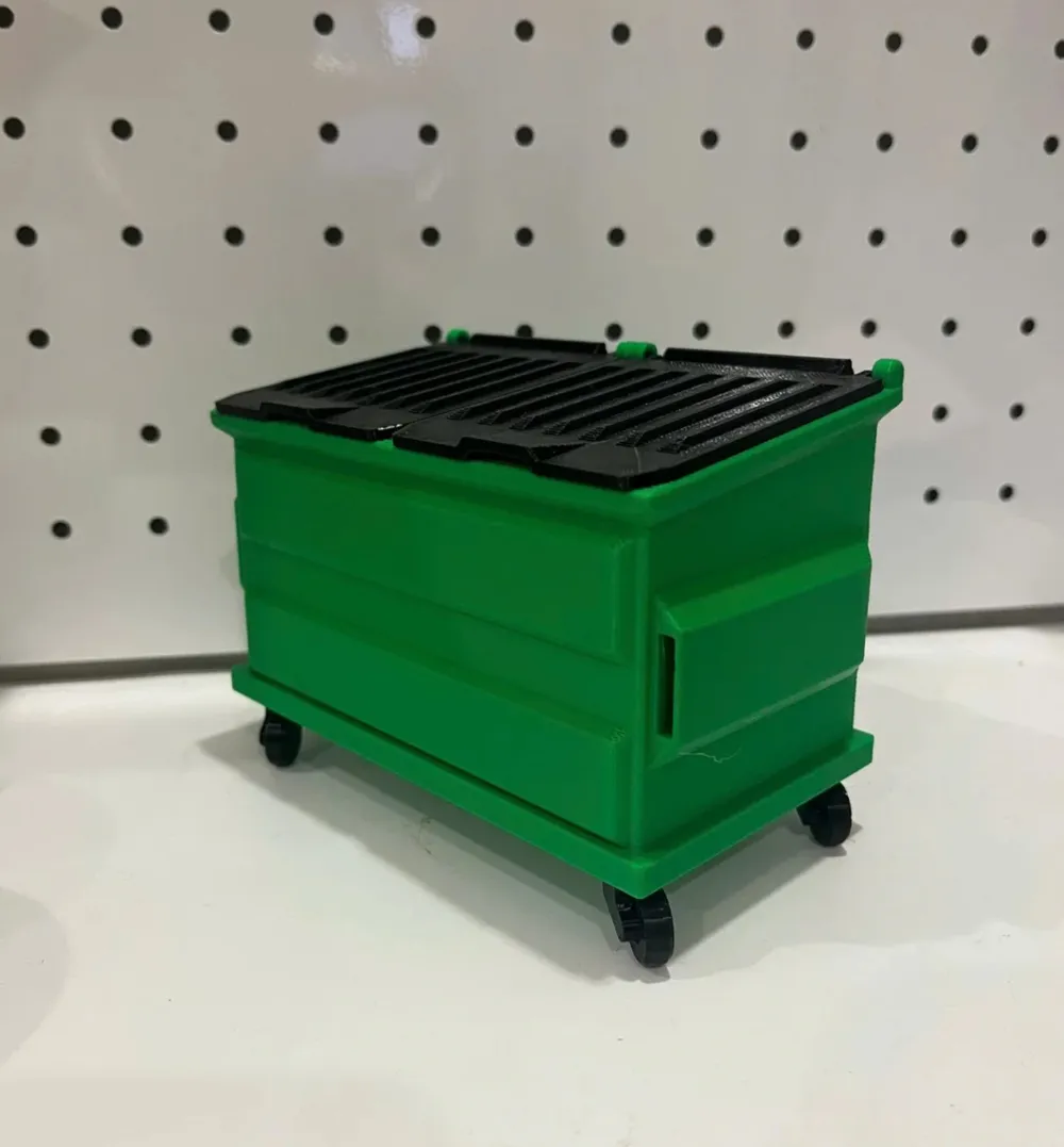 Mini Desktop Dumpster - Free 3D Print Model - MakerWorld