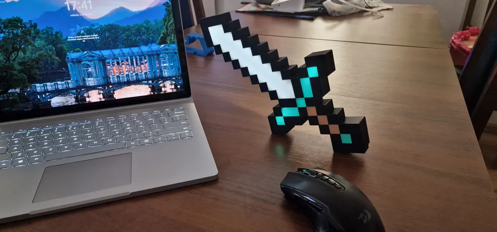 Minecraft Sword Lighting Lamp Decoration by ViMat MakerWorld: Download ...