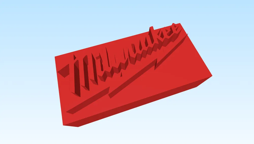 Milwaukee Tool Logo by AmCanTech MakerWorld: Download Free 3D Models