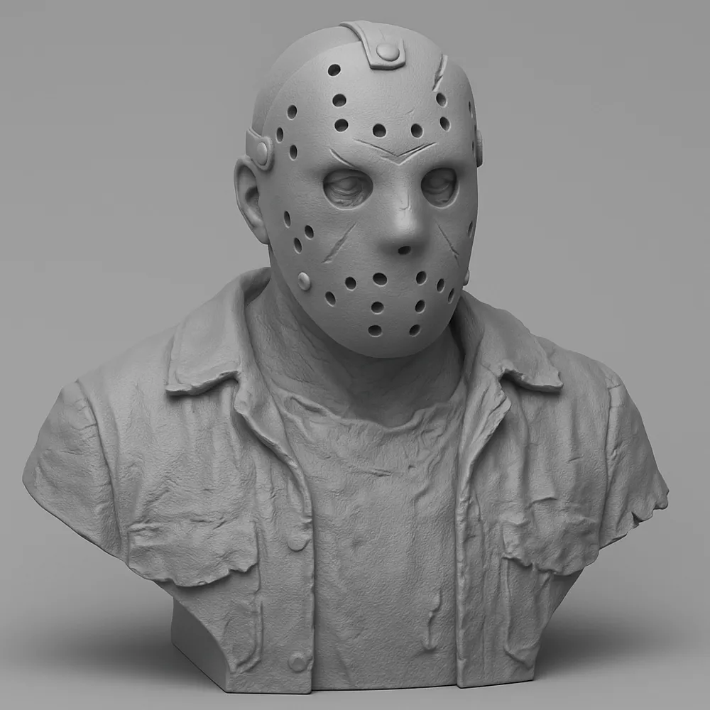 Busto Jason Voorhees by A.D Espinar Ruiz MakerWorld: Download Free 3D ...