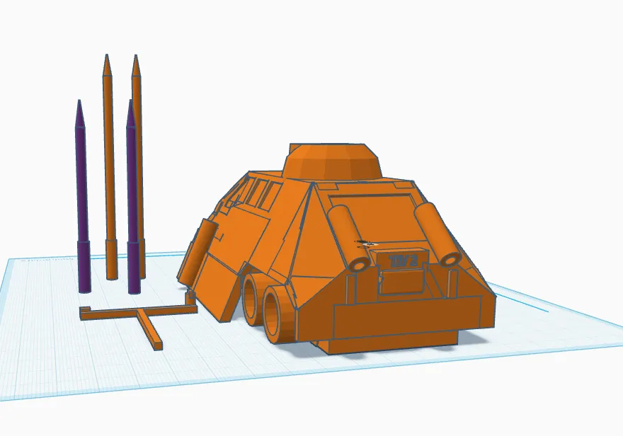 tiv 3 deploted working spikes - Free 3D Print Model - MakerWorld