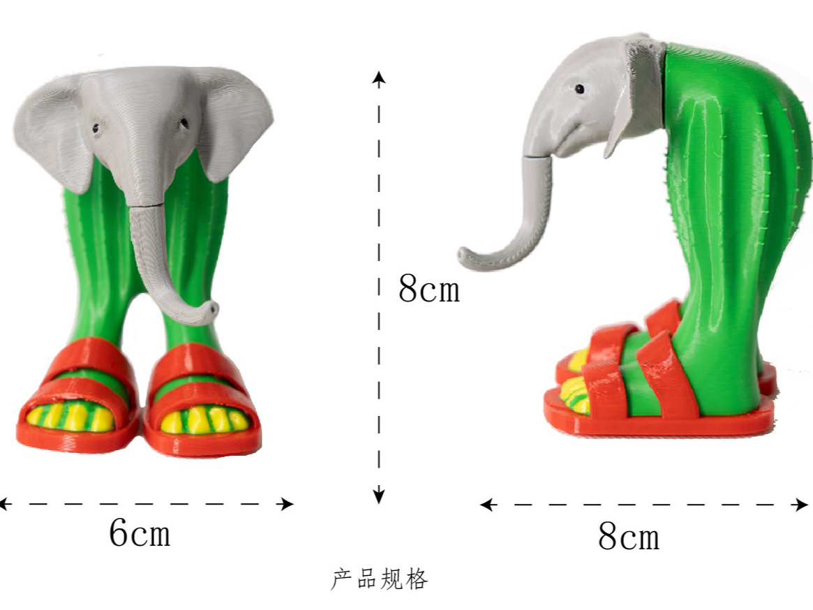 Lirili Larila 1.0 Italian Brainrot Cactus Elephant 1.0 Foreign Shan Hai ...
