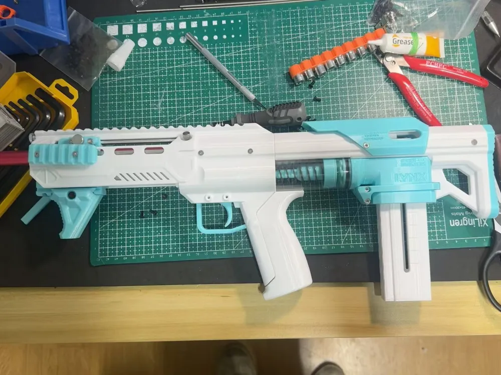Short cat launcher Remixed by user_2550015234 MakerWorld: Download Free ...