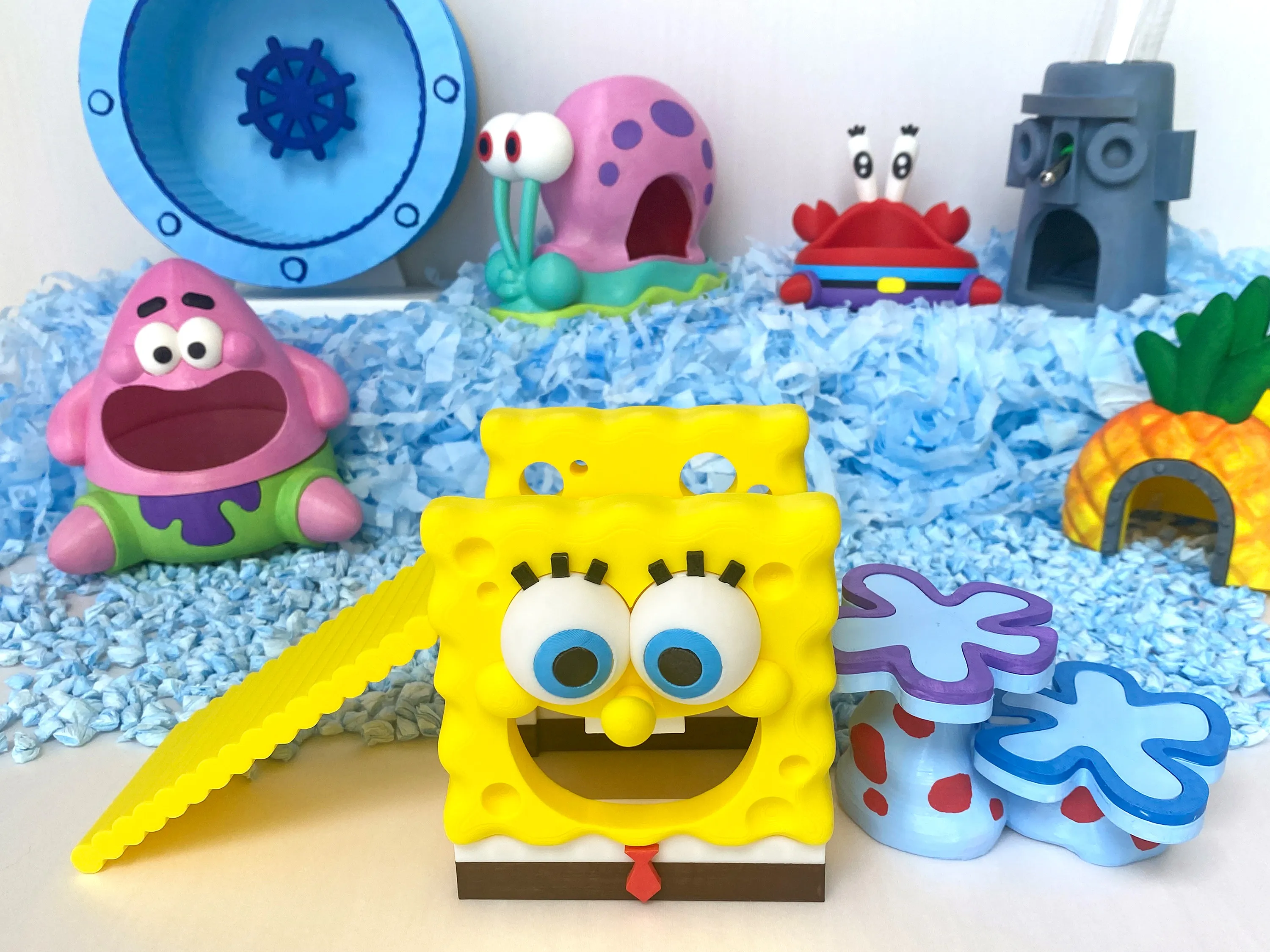 Spongebob Squarepants Bikini Bottom Hamster Paradise (Complete Set ...