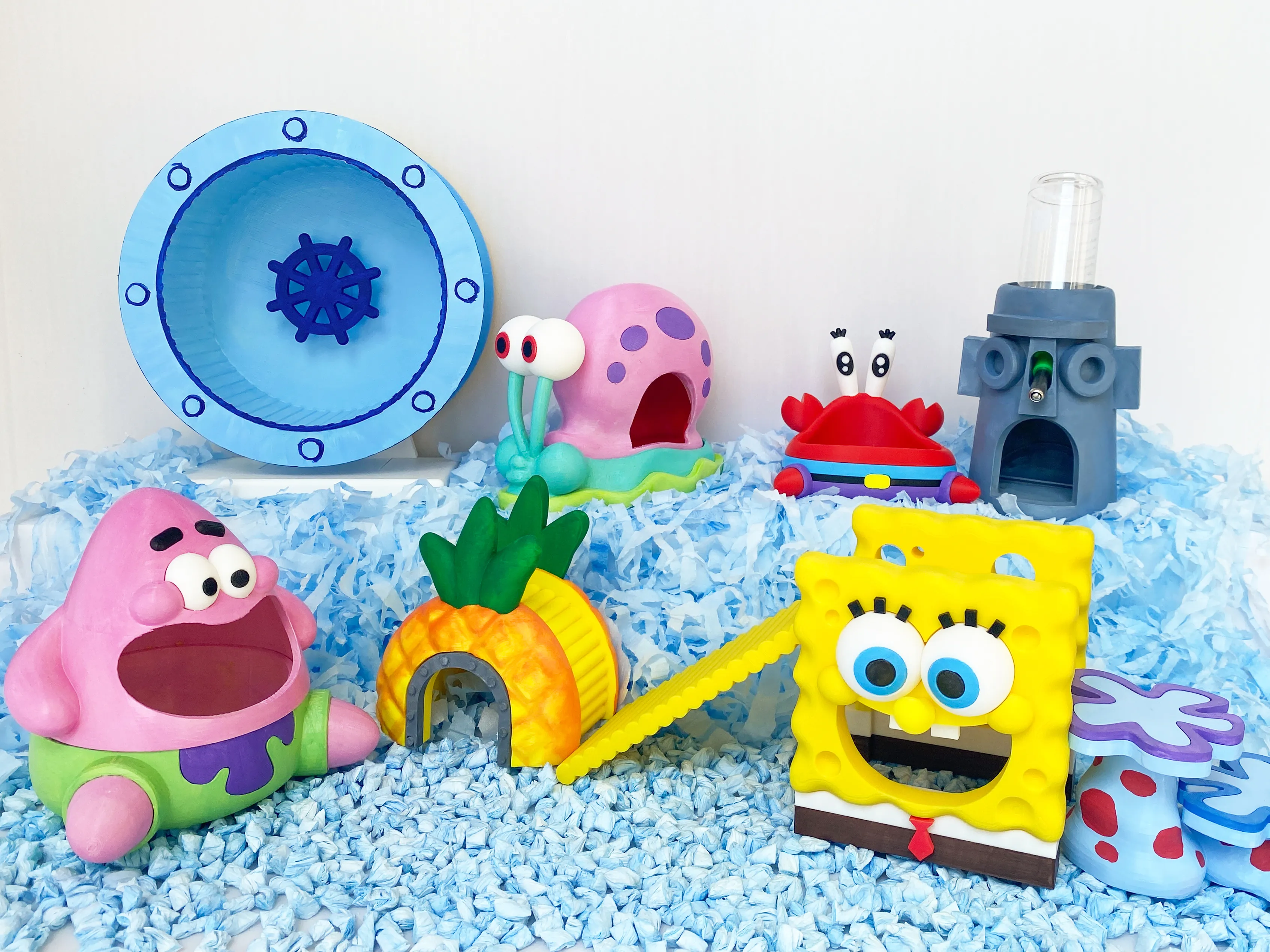 Spongebob Squarepants Bikini Bottom Hamster Paradise (Complete Set ...