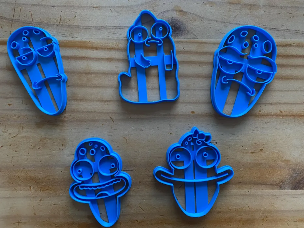 Solar Opposites Cookie Cutters - Free 3D Print Model - MakerWorld