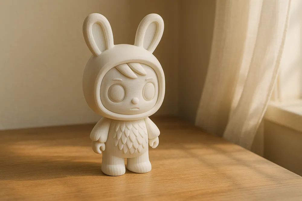Stylized Doll Figurine – Cute 3D Printable by H3iD3R MakerWorld ...