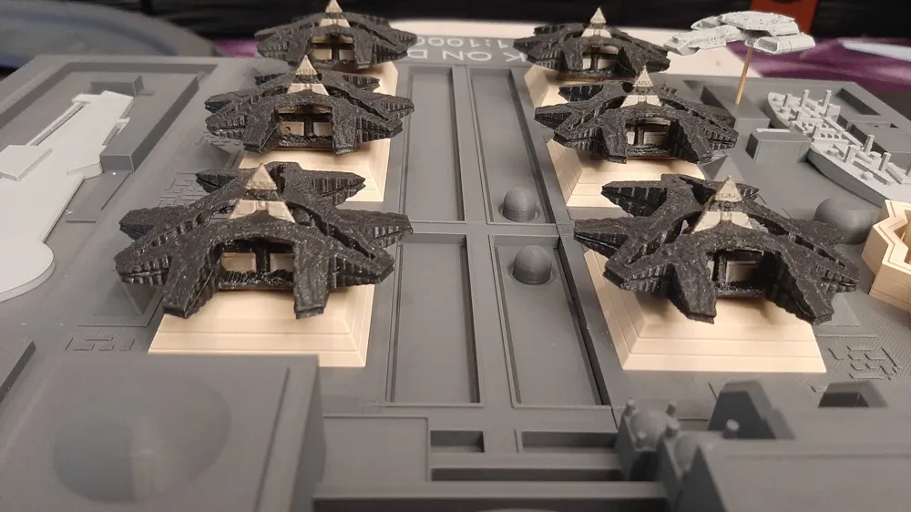 Attack on Delmak (Stargate Diorama) - Free 3D Print Model - MakerWorld