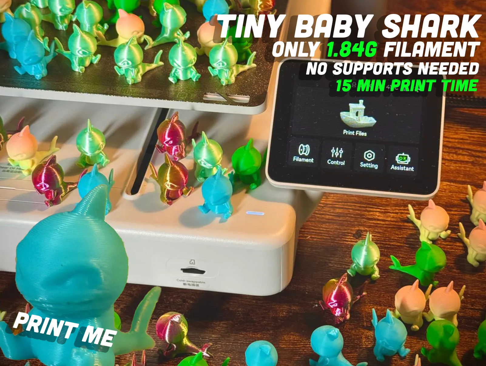 Mini Axolotl – Print-Perfect Amphibian Friend Fast by SG3D MakerWorld: Download Free 3D Models