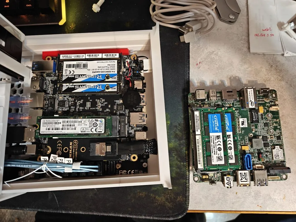 N5 Mini: A 3D-Printed 5-Bay NAS (175x175mm) by im.jackharvest ...