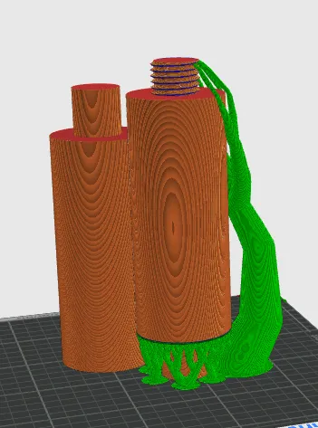 Modular Tube Holder with Screw Thread - Free 3D Print Model - MakerWorld
