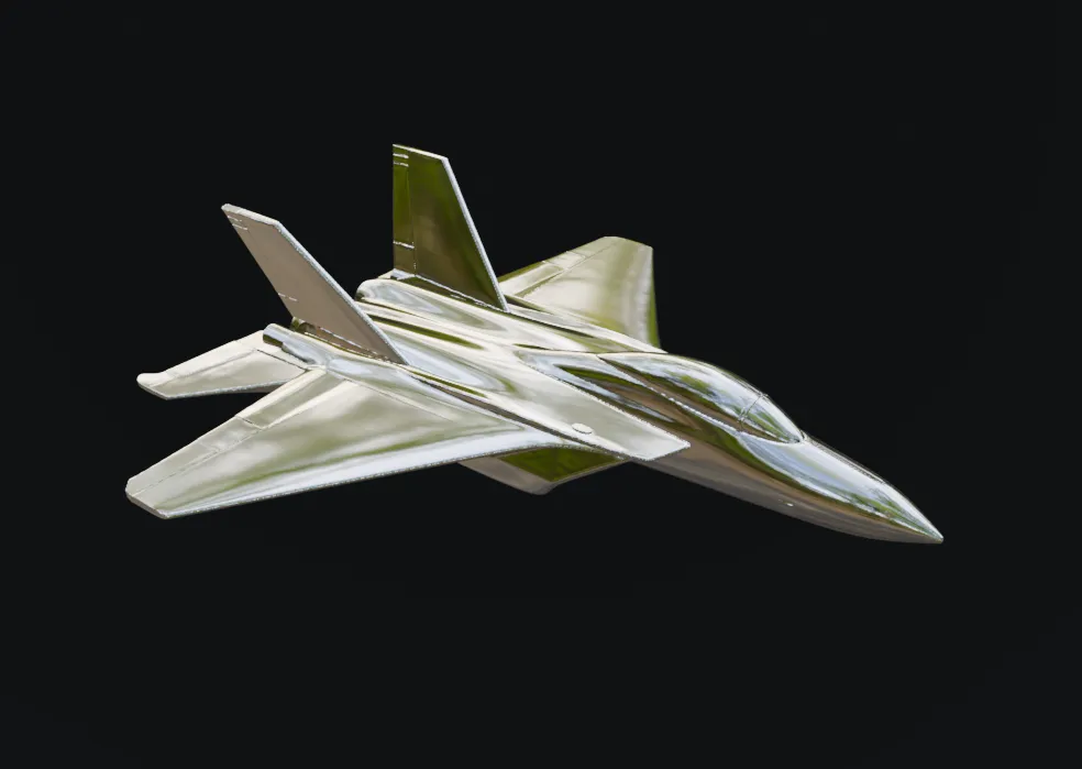 F-22 Style Stealth Fighter Jet – STL Model by BROSCO STUDIO MakerWorld ...