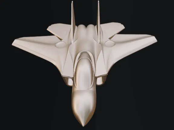Stealth Tactical Jet STL – Raptor Style Model - Free 3D Print Model ...