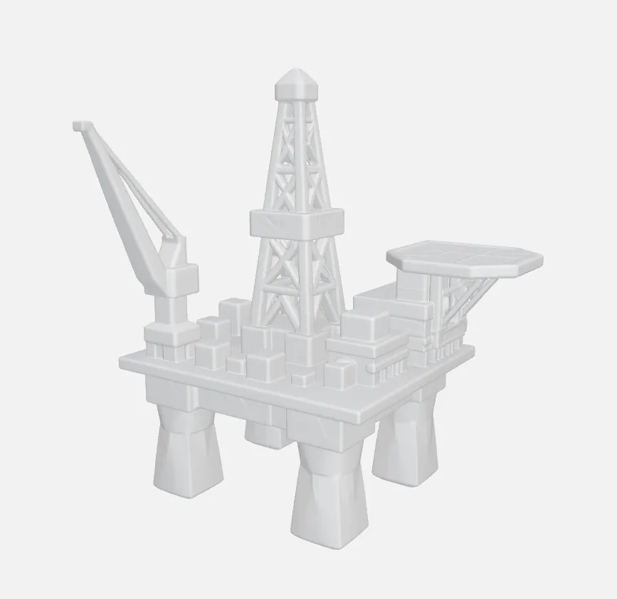 Oil platform by CaptainNozzle MakerWorld: Download Free 3D Models