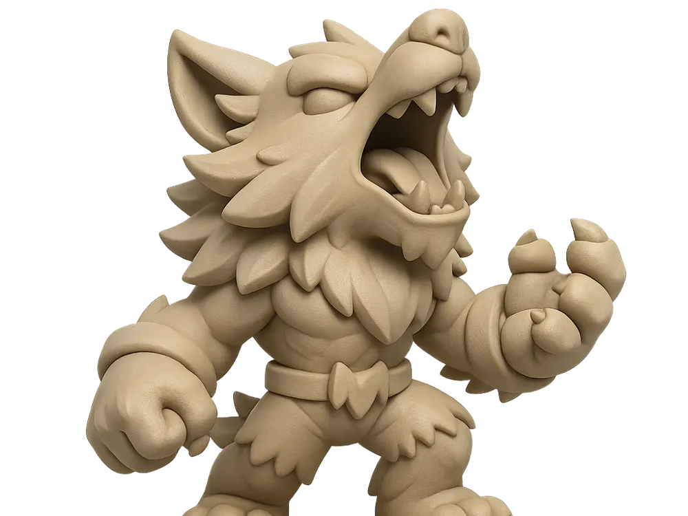 werewolf by kousalldavid MakerWorld: Download Free 3D Models