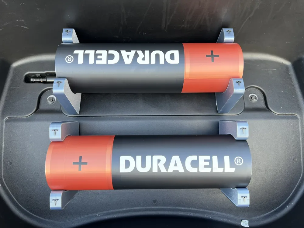 Tesla Frunk Duracell Battery Remixed by essbeck MakerWorld: Download ...