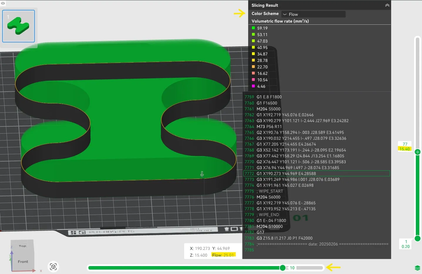 Volumetric Flow Calibration – Max Performance Test - Free 3D Print ...