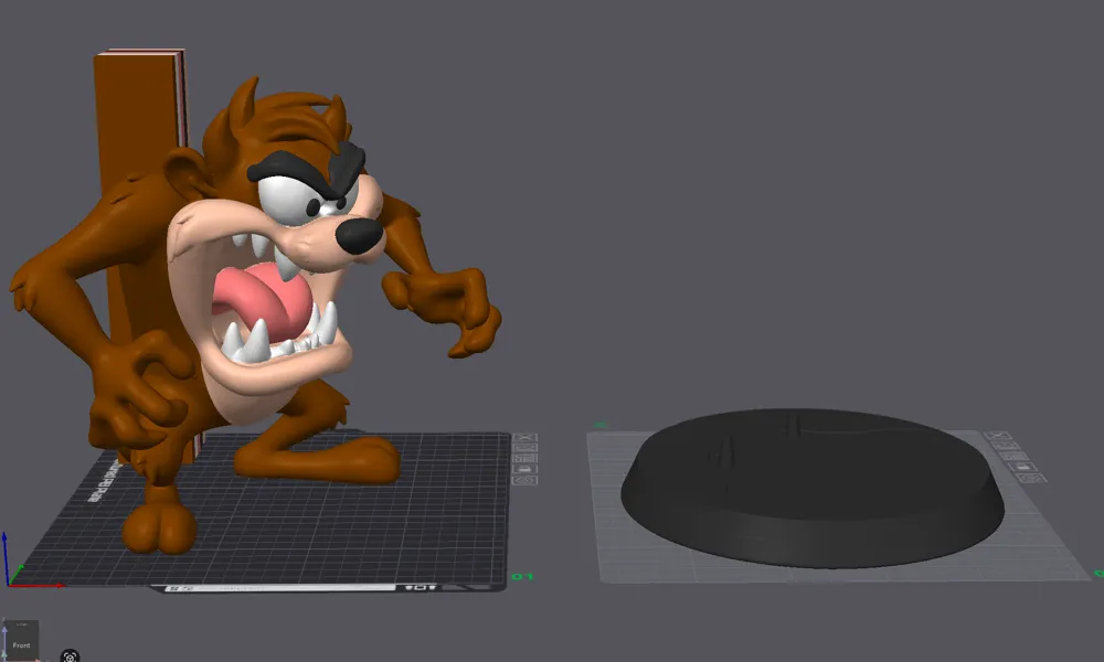 Tazz The Tasmanian Devil Cartoon Chaos Unleashed by Ryan MakerWorld ...