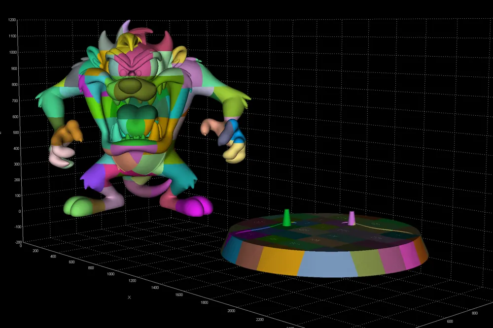 Life Size Tezz The Tasmanian Devil Cartoon Chaos - Free 3D Print Model - MakerWorld