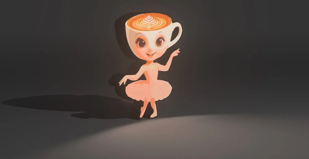 Lightbox Ballerina Capuchina brainrot meme italian by Ocilirca ...