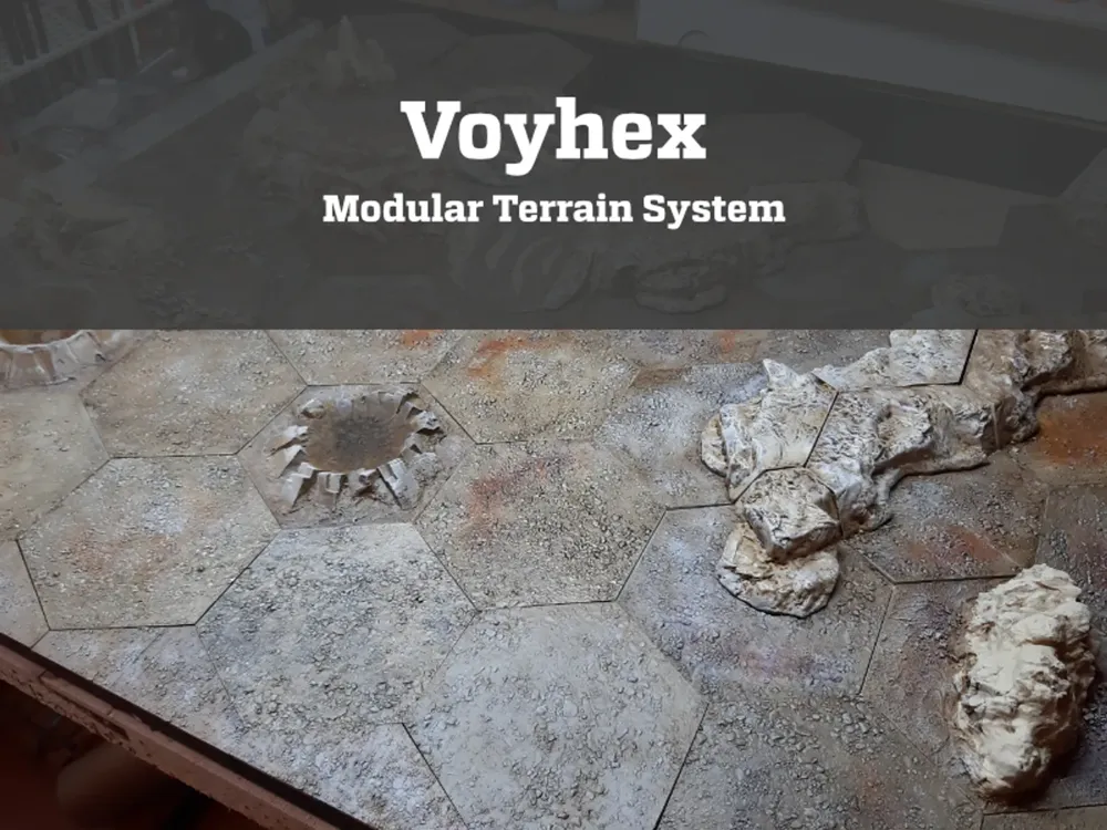 Voyhex Modular Terrain System - FDM Set by VoyForges MakerWorld ...
