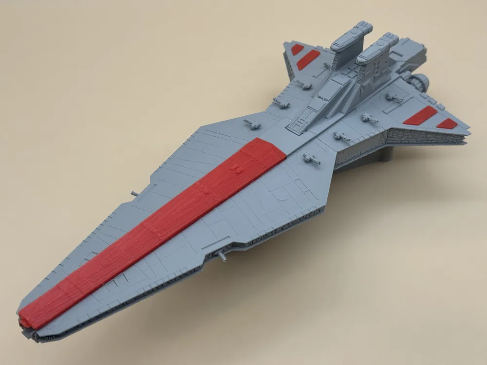 Venator-class Star Destroyer Star Wars by XJBHC MakerWorld: Download ...