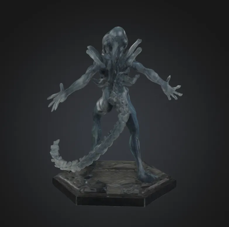 Xenomorph Stand by Maybe MakerWorld: Download Free 3D Models
