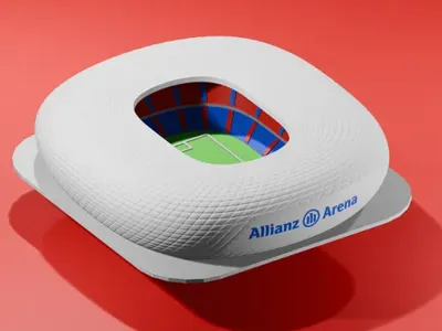 Bayern München 3d print model download - MakerWorld
