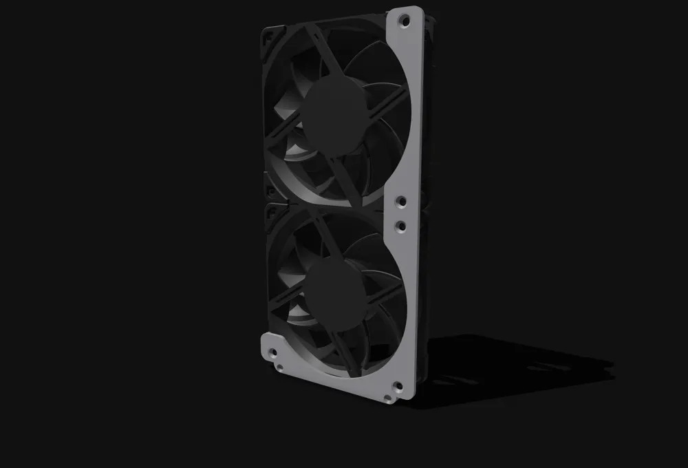 NCASE M2 Grater 前置 240mm 风扇支架 来自 ahanix MakerWorld：免费下载 3D 模型