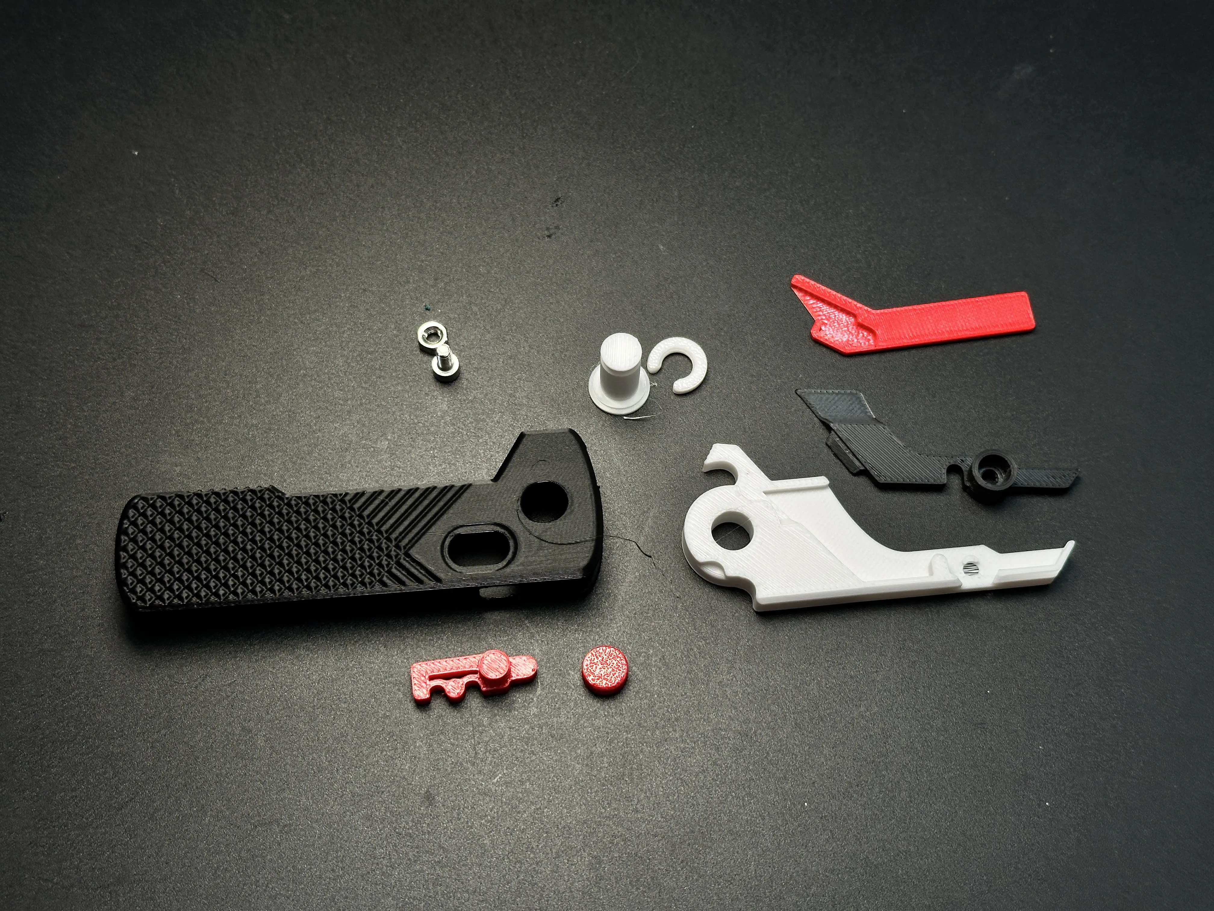 22-Style Mini Folding Utility Knife-Locking Button - Free 3D Print ...