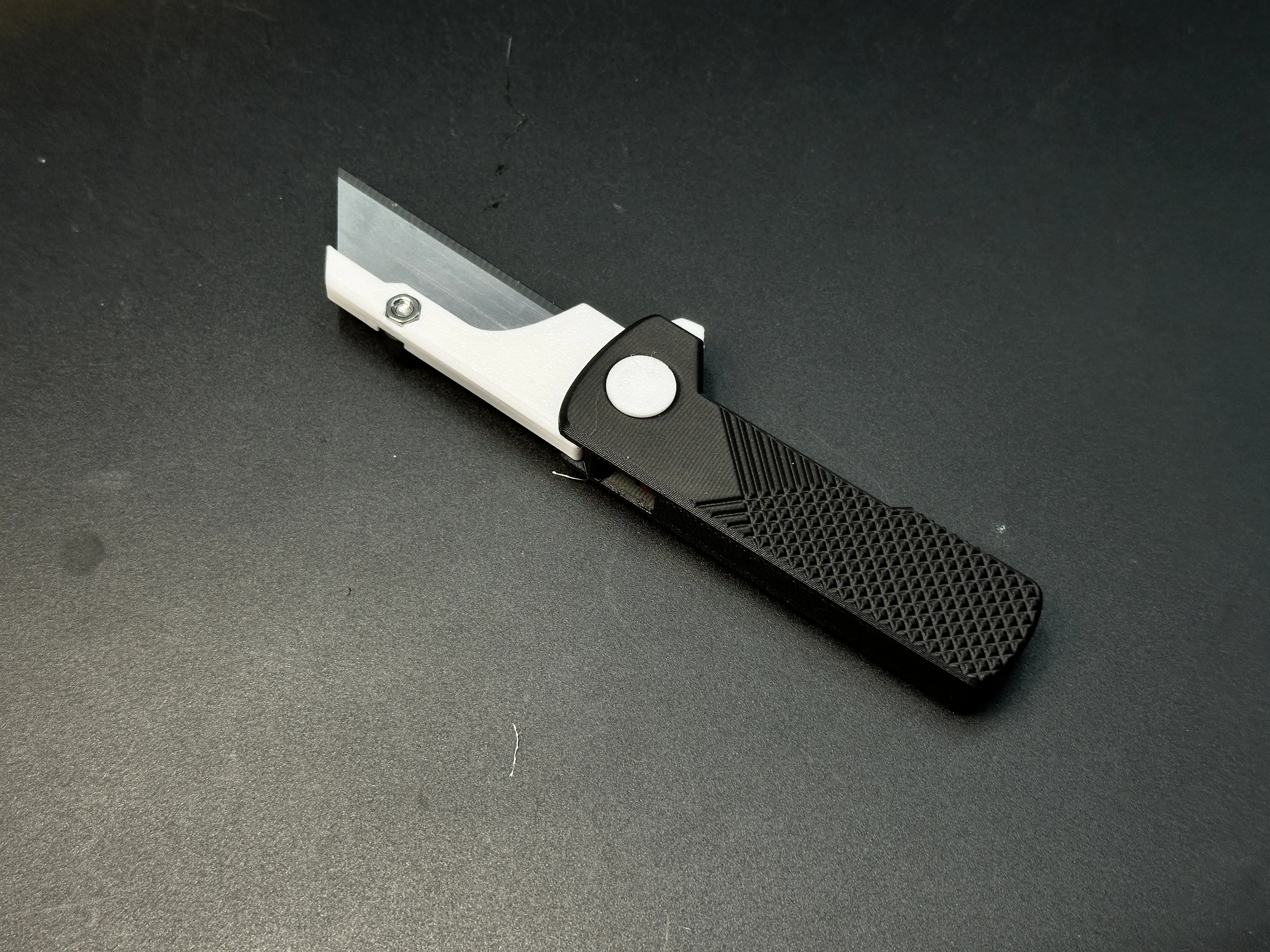 22-Style Mini Folding Utility Knife-Locking Button - Free 3D Print ...