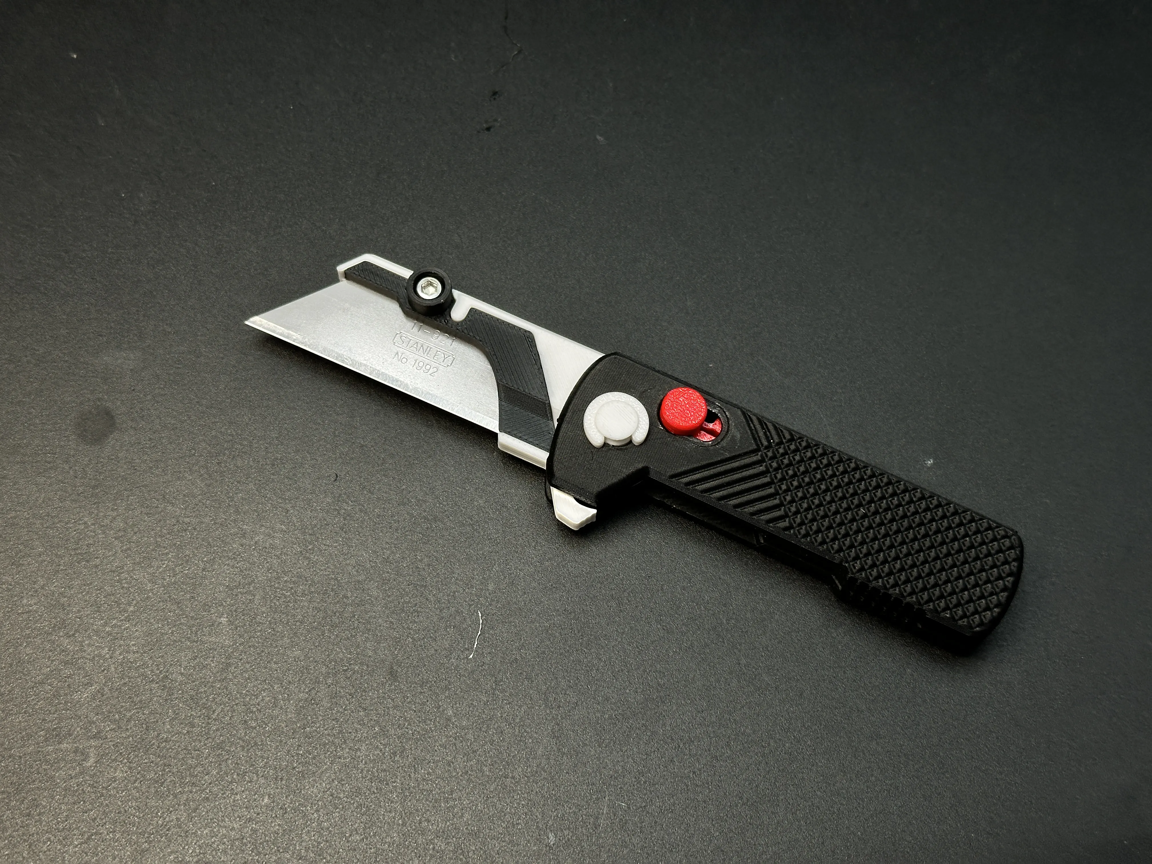 22-Style Mini Folding Utility Knife-Locking Button - Free 3D Print ...