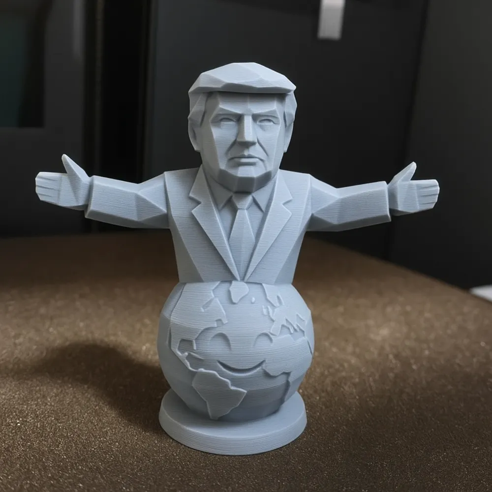 Donald Trump - Lowpoly Planet Leader by Swotar MakerWorld: Download ...