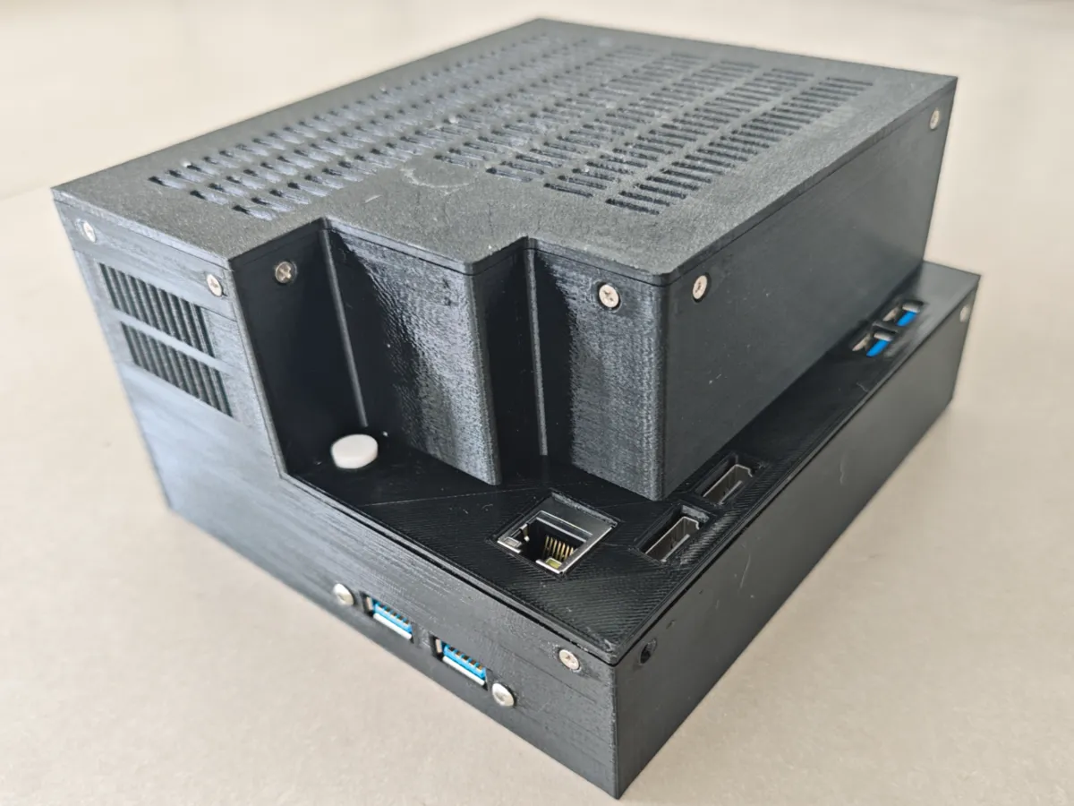 Suggested 3D-printed chassis design based on the ASUS H310S R2.0 SITX ...