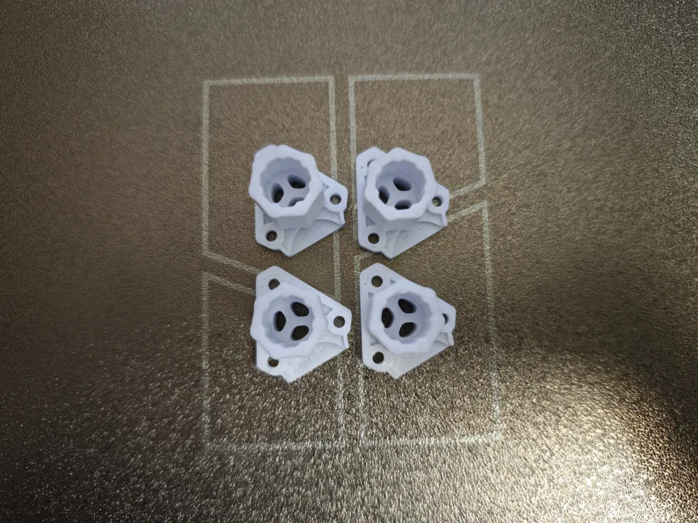 Bambu Lab A1 original Z-axis smooth rod fixing part replacement by ...