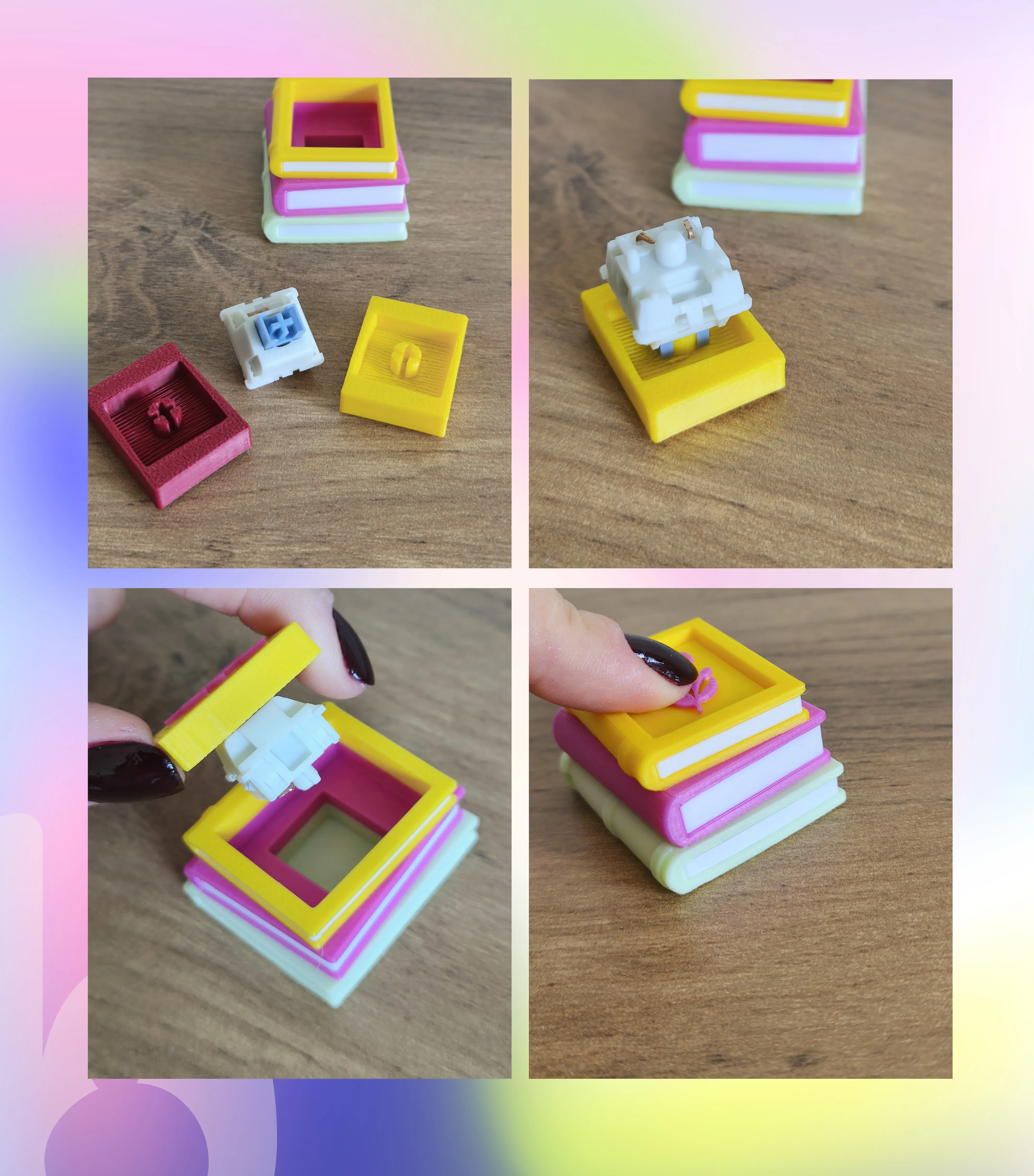 Fidget Clicker Mini Books by Bluverie Studio MakerWorld: Download Free ...