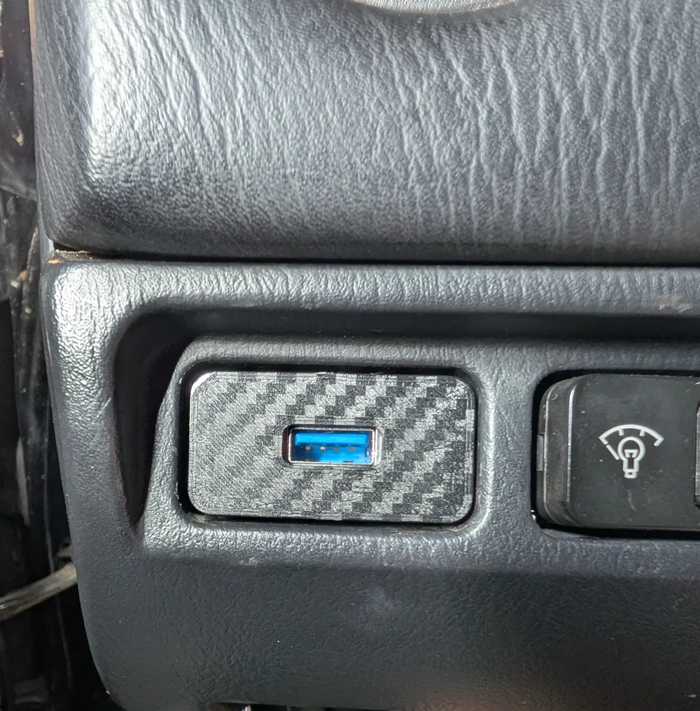 Miata MX-5 NA and NB Female USB-A Switch Blank Remixed by Janx ...