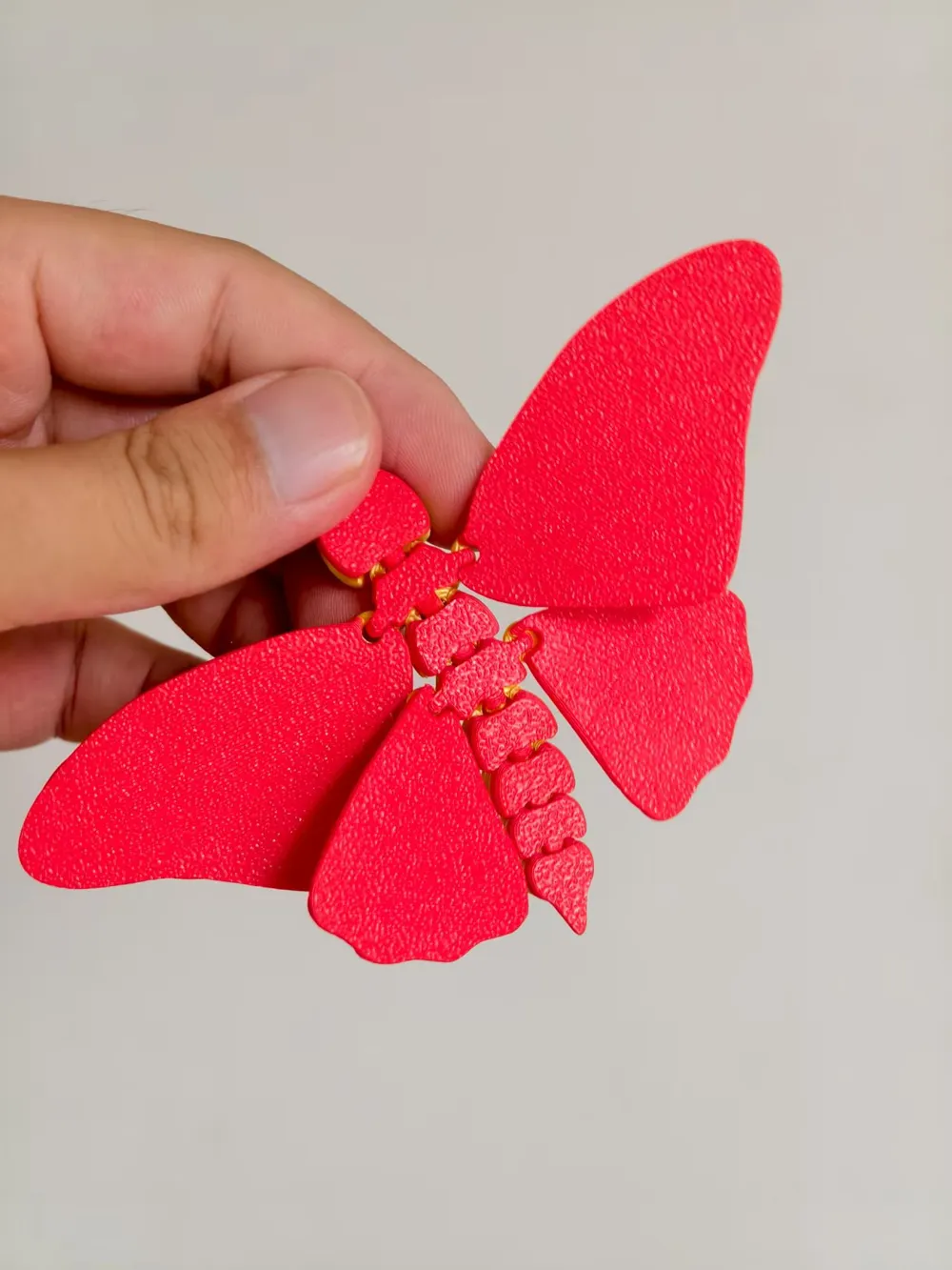 Butterfly, no supports, Child's object recognition by 一条咸鱼 MakerWorld: Download Free 3D Models