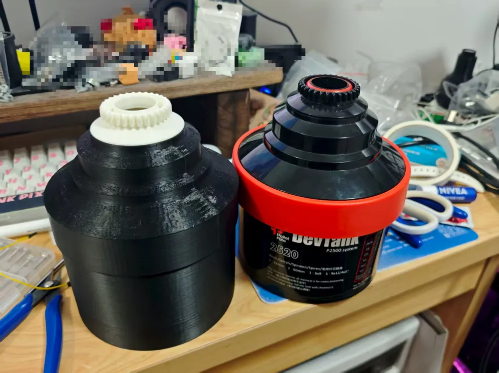 2520 Film Developing Tank JOBO Style Remixed by Super6b MakerWorld ...