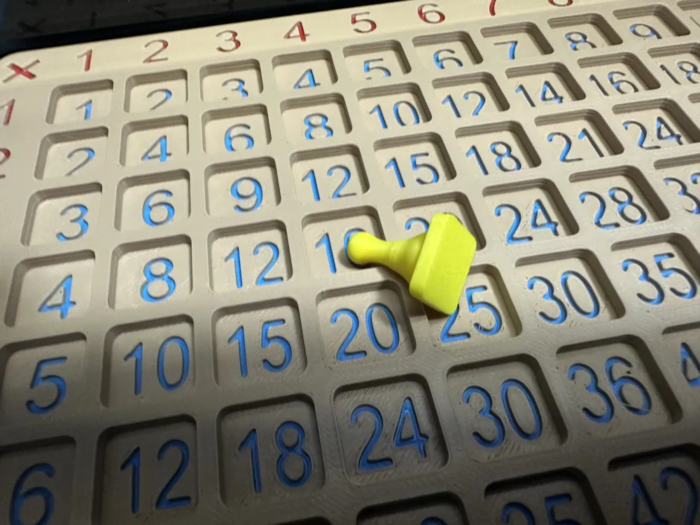 Multiplication Table by Miao Jiabo MakerWorld: Download Free 3D Models