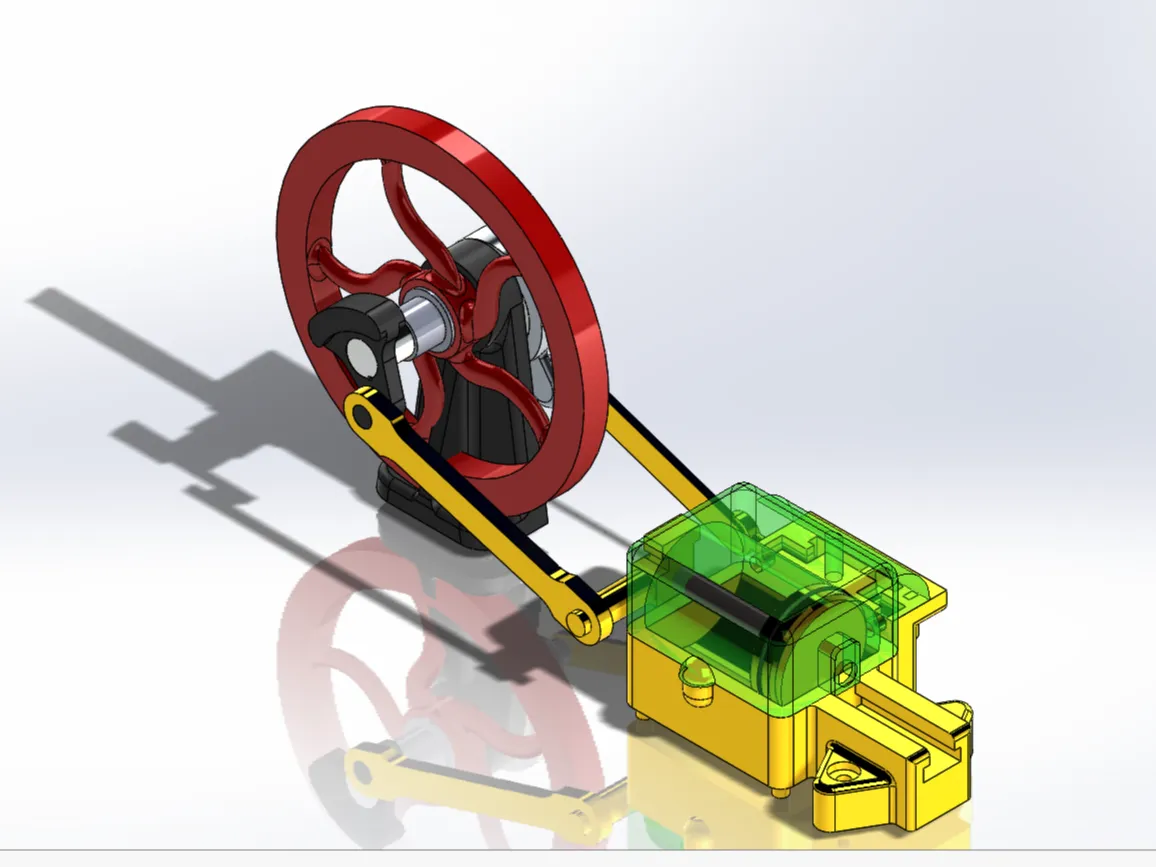 Steam Engine - Free 3D Print Model - MakerWorld