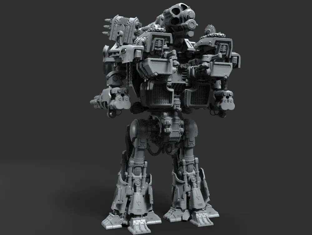 40k Warbringer Nemesis Titan by Grayson Portman MakerWorld: Download ...