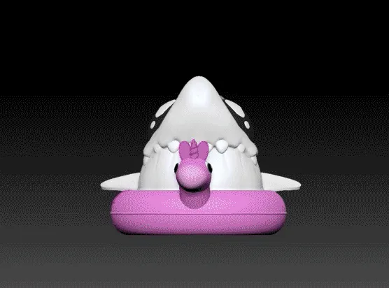 Sharky Chill - Free 3D Print Model - MakerWorld