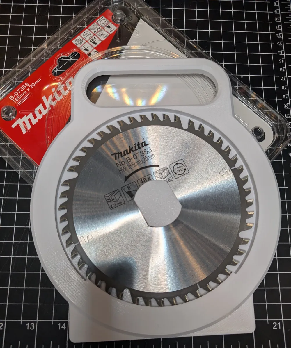 165mm/6.5" Track Saw Blade Holder for Modular Rack by flowmage ...