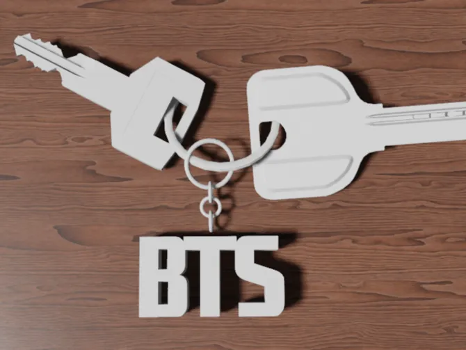 BTS KPOP Logo by REVAMP3D MakerWorld: Download Free 3D Models