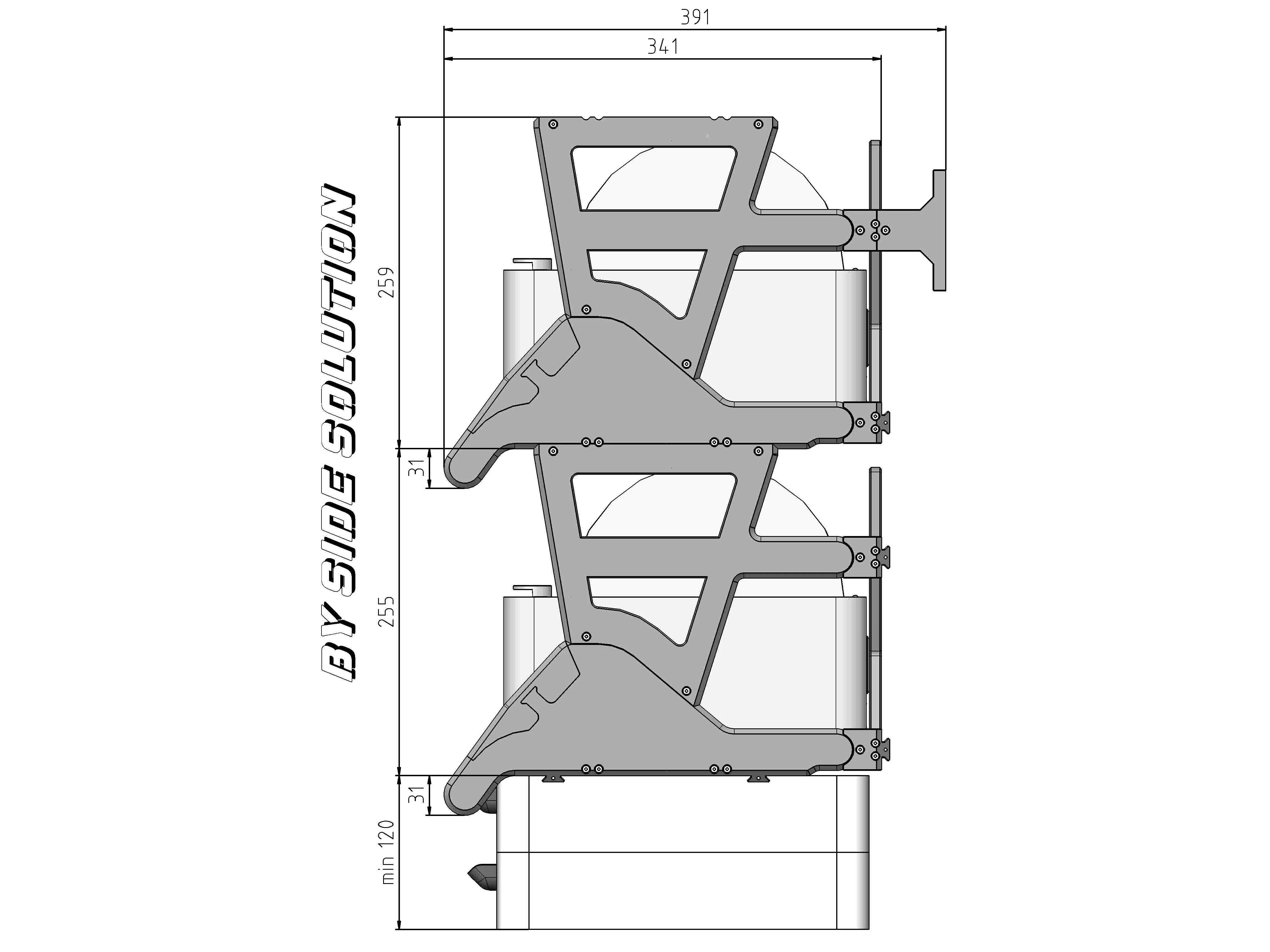 [BaBo duo] AMS drawer stacker - Free 3D Print Model - MakerWorld