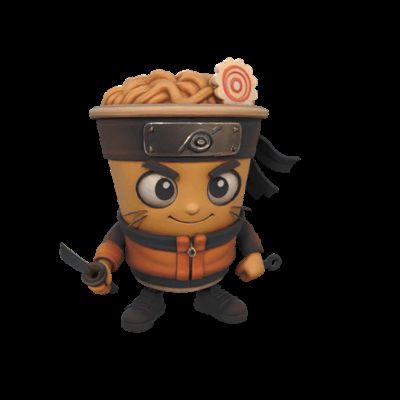 Naruto Killer Cappuccino Noodle Brainrot Meme by Ocilirca MakerWorld ...